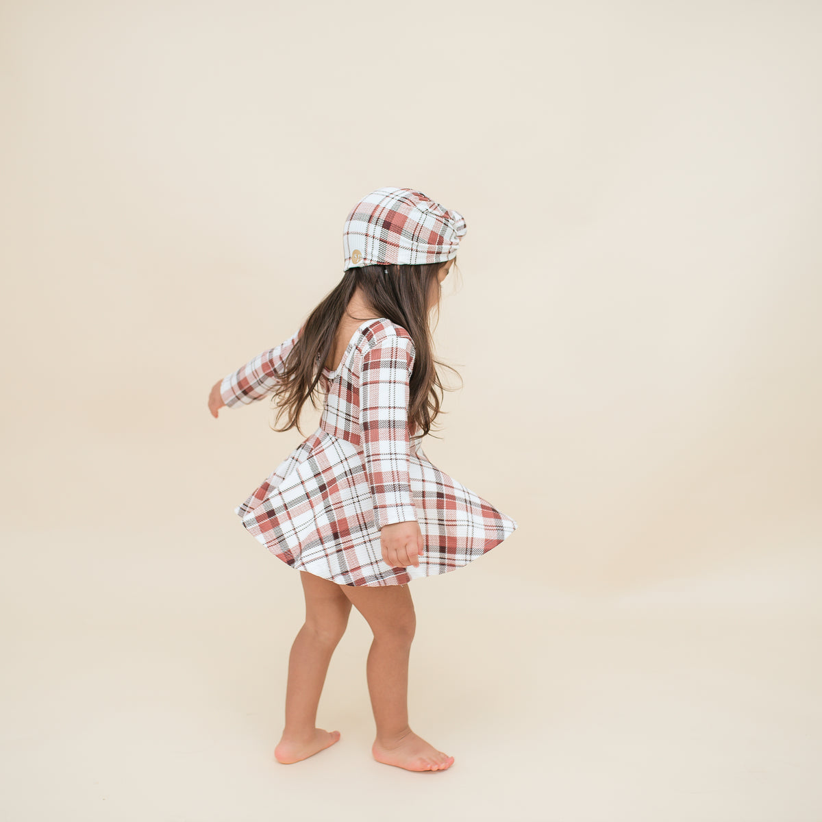 Long Sleeve Twirl Dress – Sweet Peas Co