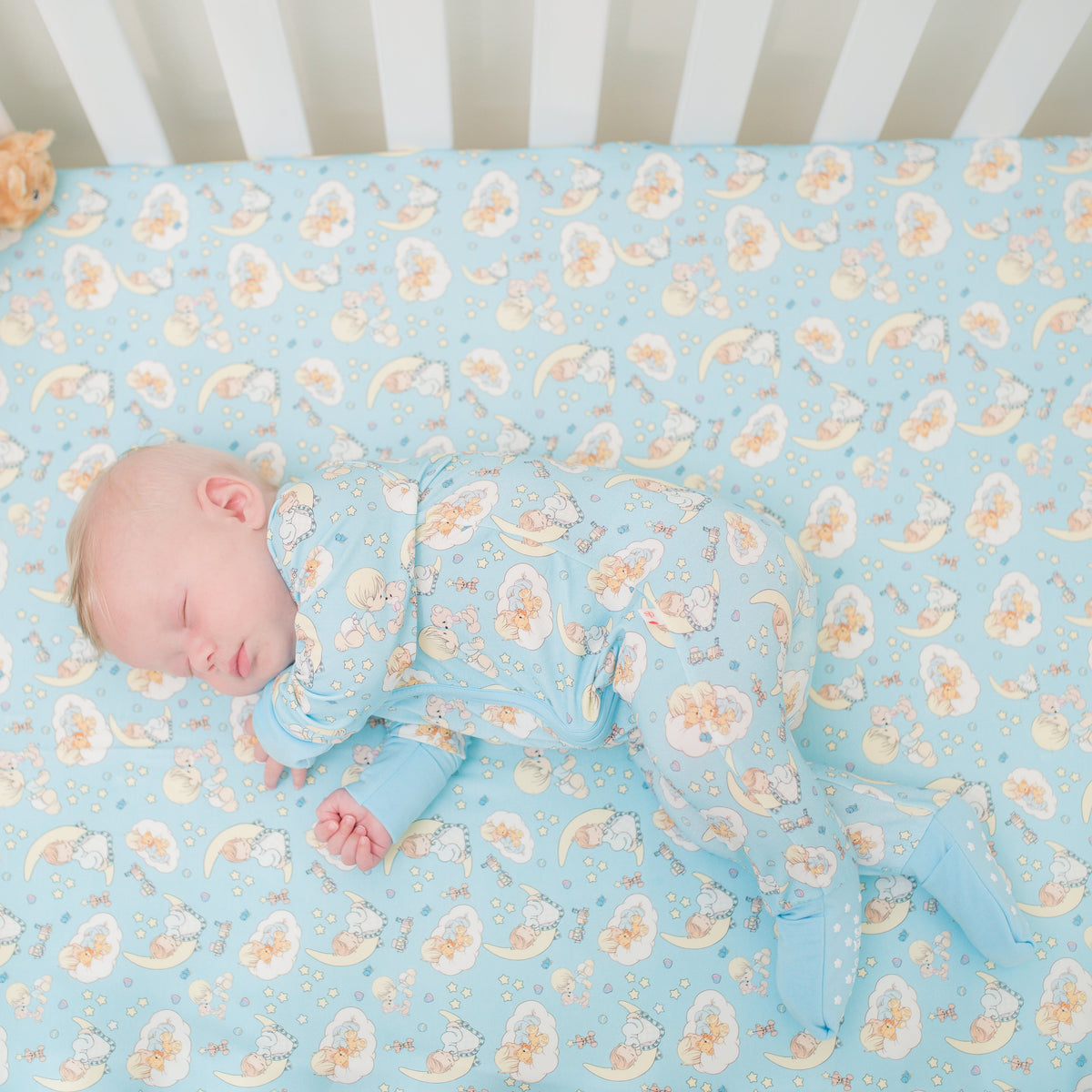 Precious Moments™ Blue One Piece PJ – Sweet Peas Co